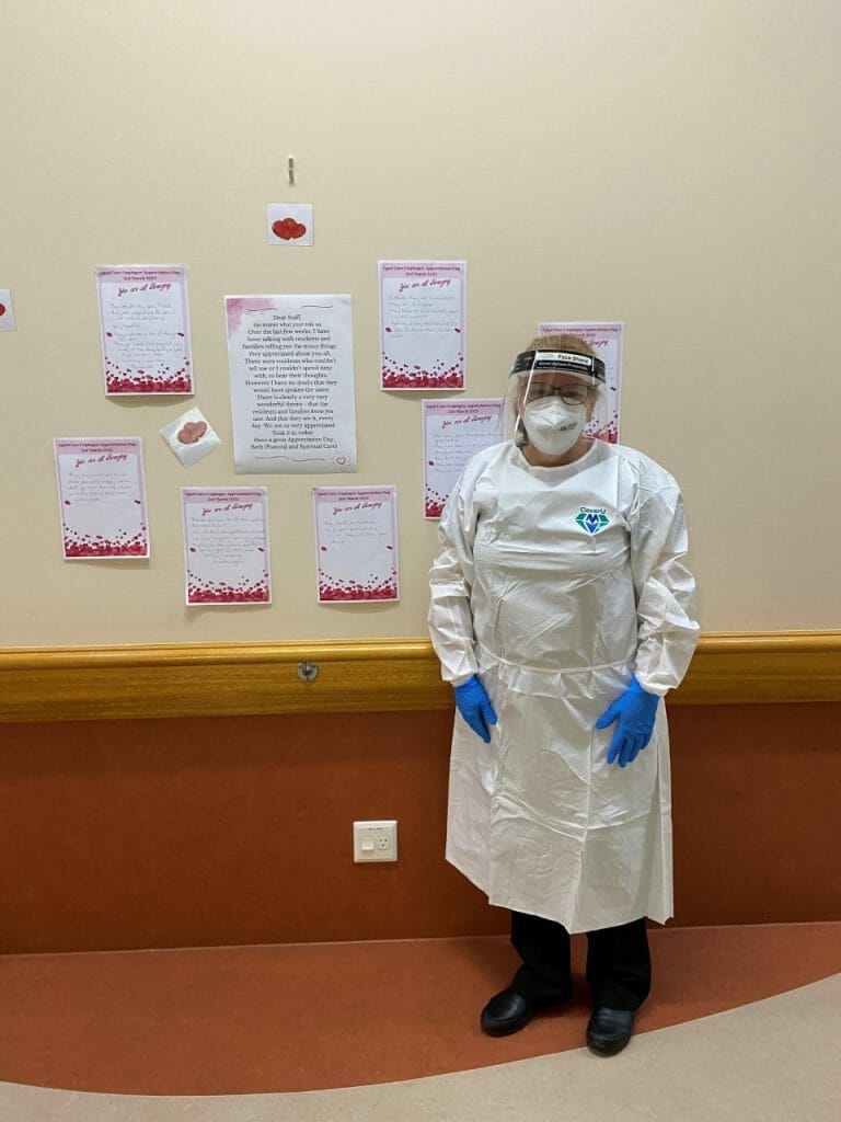 Appreciation shared to our Aged Care Employees - St Agnes' Care & Lifestyle