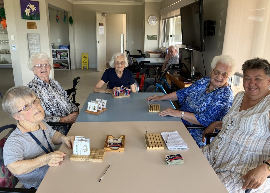 Cards, laughter, and friendships at Maryknoll - St Agnes' Care & Lifestyle